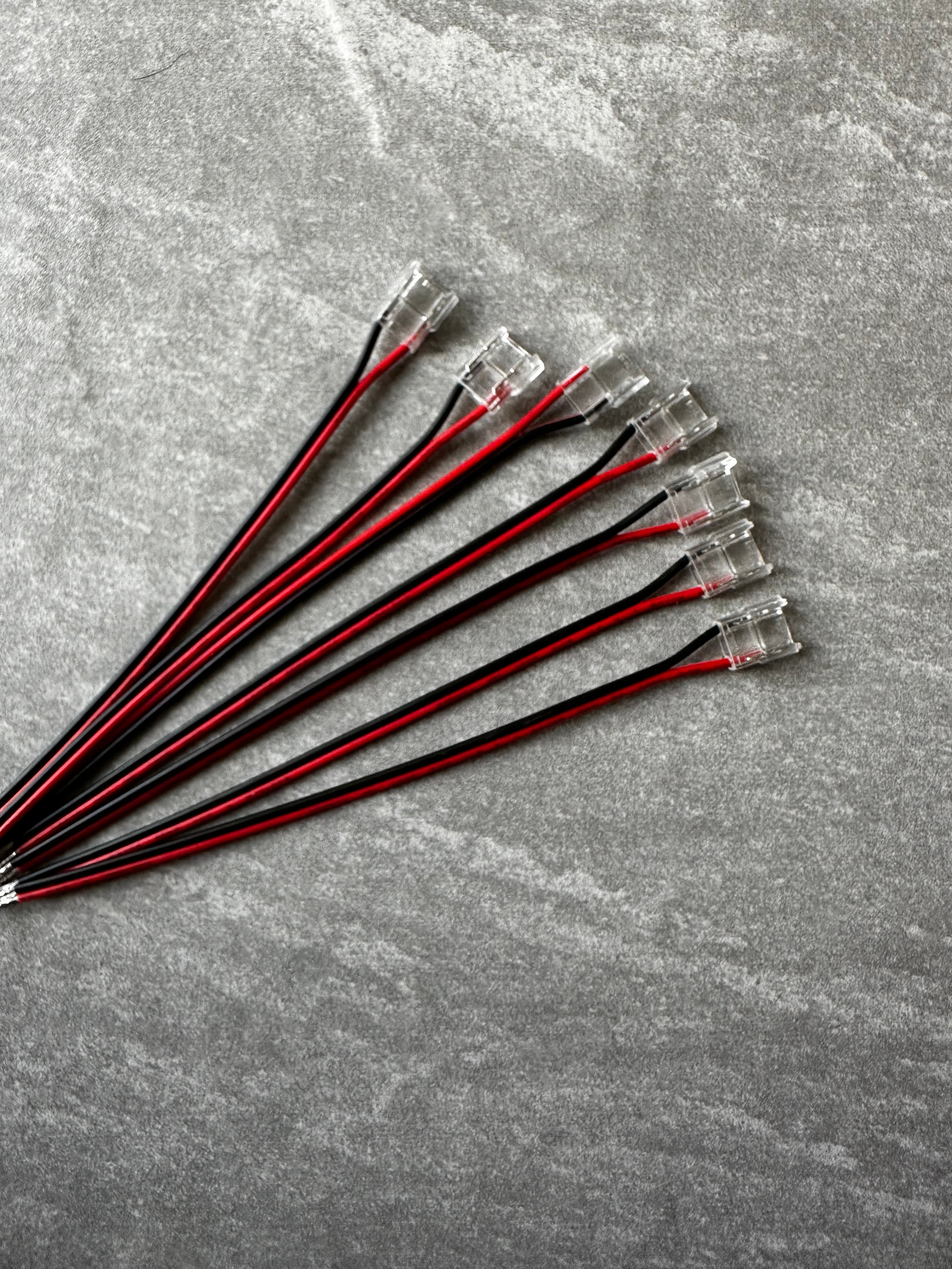 8MM LED CRIMP CONNECTOR + WIRE – Elite LED